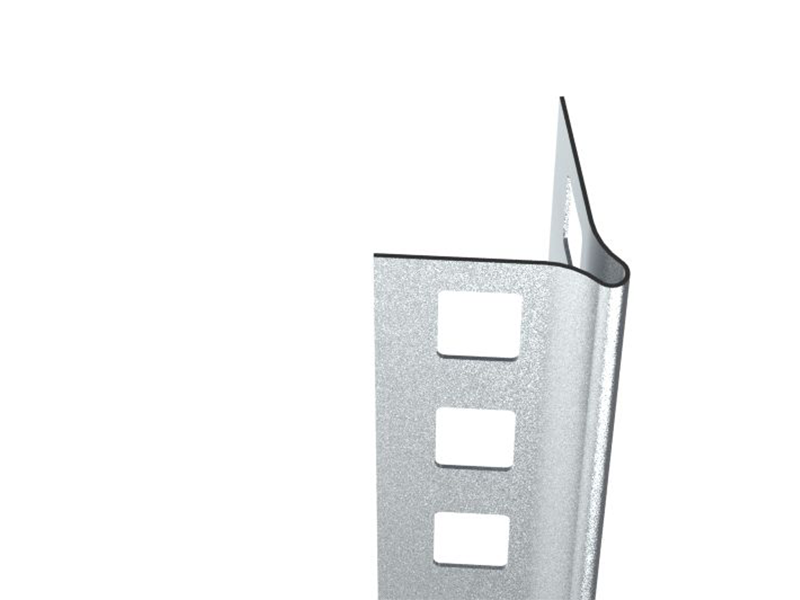 Profil d'angle intérieur en acier perforé enduit plâtre de 6 mm | SPP ...