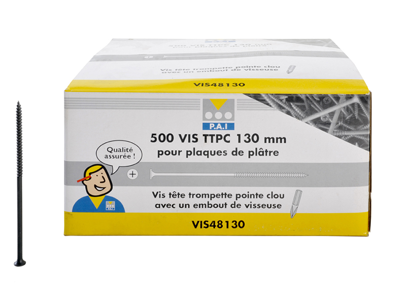 Vis TTPC 130 mm | SPP PAI, spécialistes ossatures et accessoires